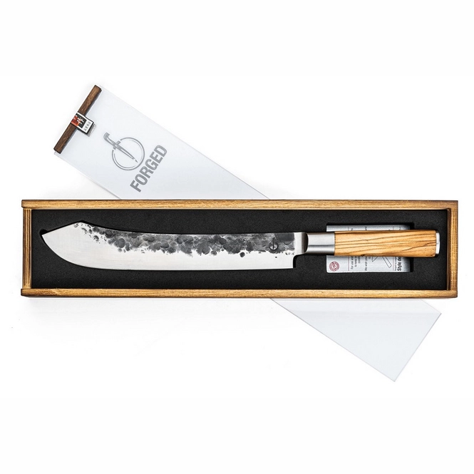 Slagersmes Forged Olive 25,5 cm | Kookexpert