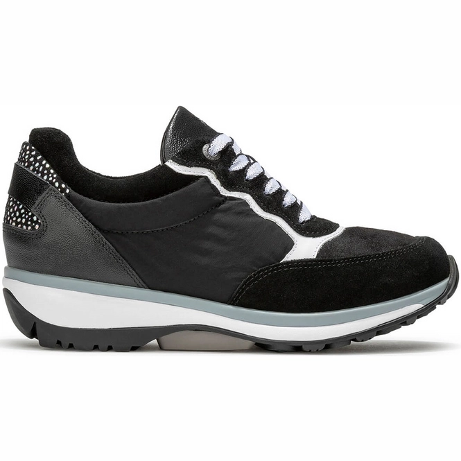 Sneaker Xsensible Women Carrara Stretchwalker Black | Onlybrands