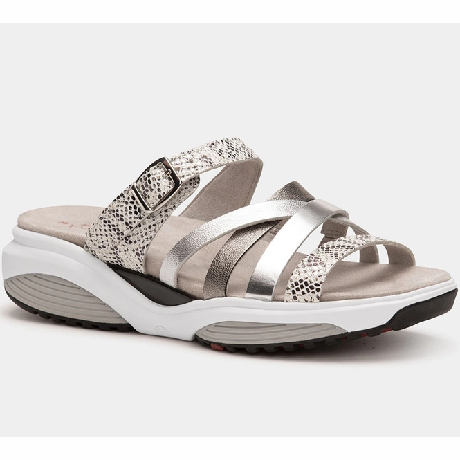 Slipper Xsensible Stretchwalker Women Rinia 30301.5 Silver | Schoenfashion