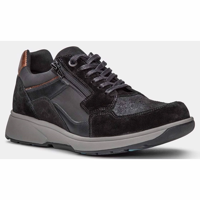 Chaussures Xsensible Stretchwalker Men Zurich Black 2022 | Etrias.fr
