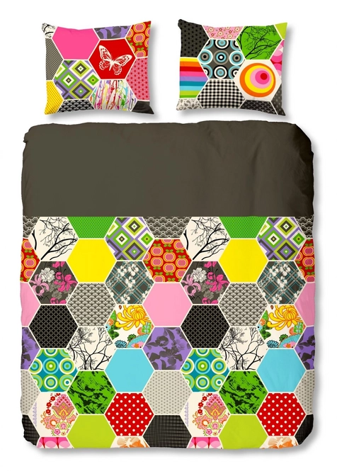 Parure de Lit Good Morning Spectrum Multi Coton | Bedsupply.fr