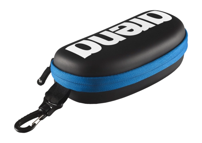 Brillenetui Arena Goggle Case Unisex Black White Royal | Strandtuchshop