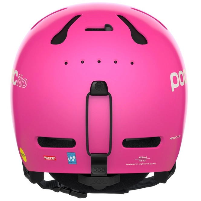 Skihelm POC Kids POCito Auric Cut MIPS Fluorescent Pink | Kinderhelmen.com