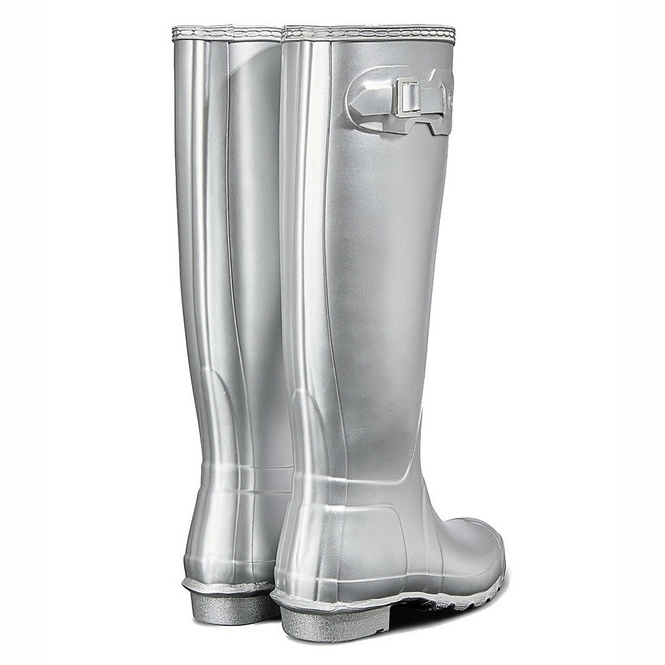 Wellies Hunter Original Tall Silver | Etrias Brands