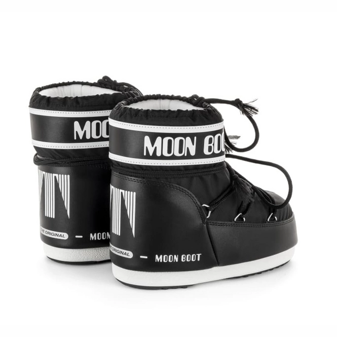 Moon Boot Unisex Classic Low 2 Black | Snowbootsexpert