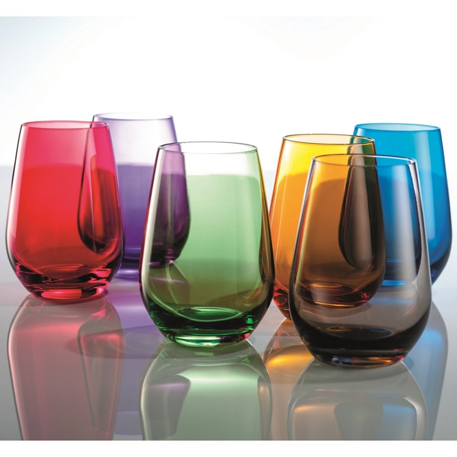 Wasserglas Schott Zwiesel Vina Spots Blau 397 ml (6-teilig) | Kochexperte