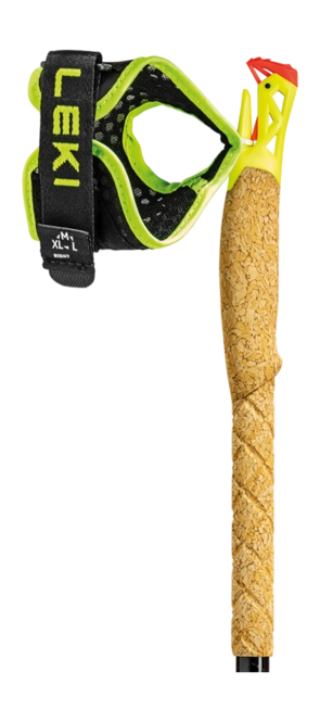 Trekking Pole Leki Ultratrail FX.One Bright-Red/Black/Neon-Yellow - 105 ...