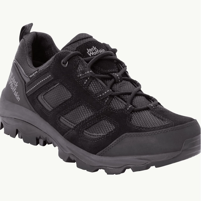 Wandelschoen Jack Wolfskin Men Vojo 3 Texapore Low Black | Outdoorsupply