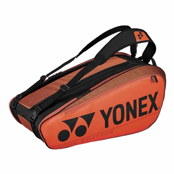 Tennistas Yonex Pro Racket Bag 92029 Orange | Tennisplanet.nl