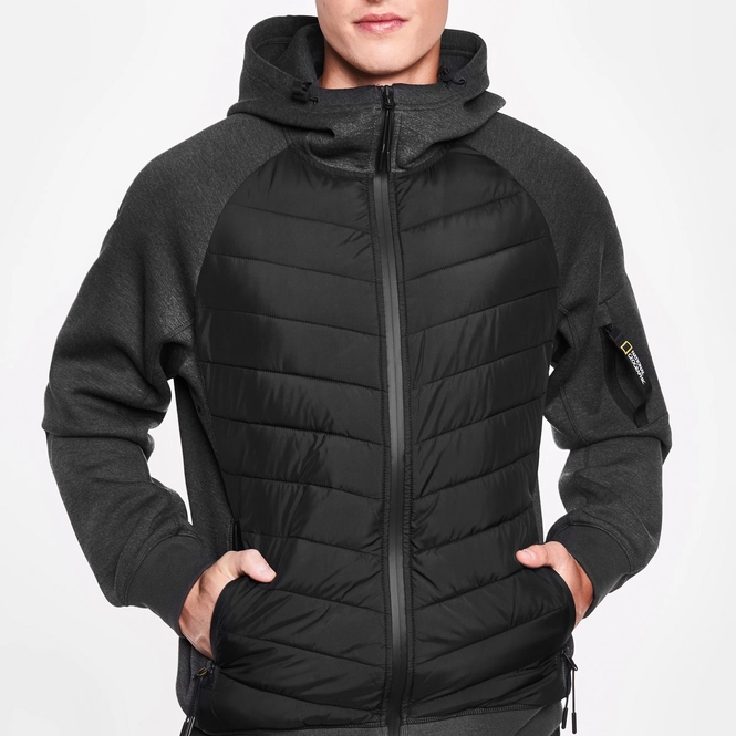 Jas National Geographic Men Scuba Jacket Black | Outdoorsupply