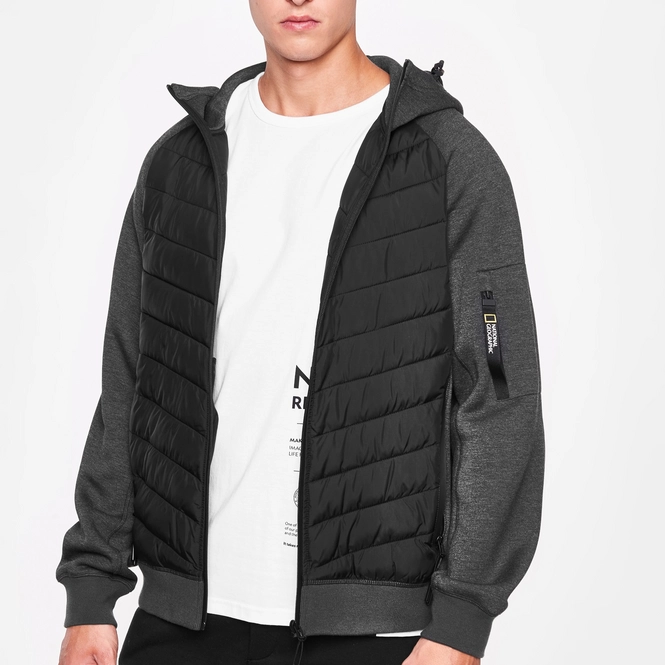 Jas National Geographic Men Scuba Jacket Black | Outdoorsupply