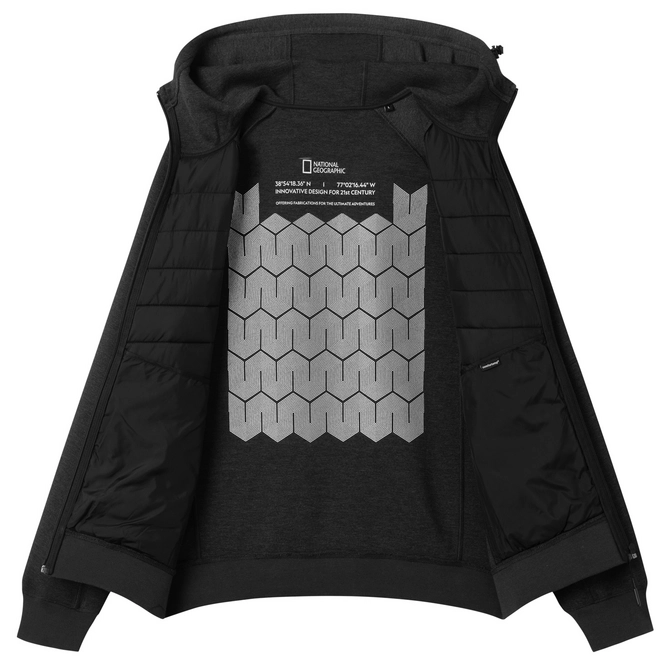 Jas National Geographic Men Scuba Jacket Black | Outdoorsupply