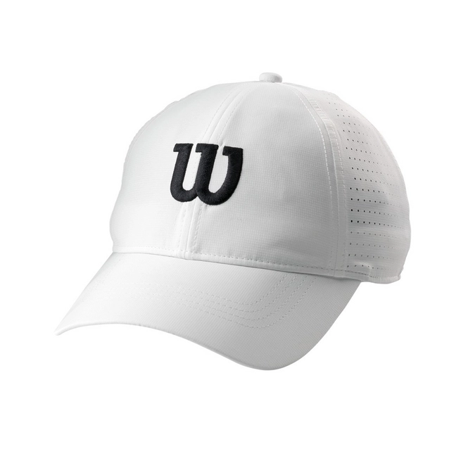 Kappe Wilson Ultralight Tennis Cap White Herren | Tennisplanet.de