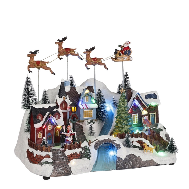 Luville Flying Santa Adapter Included | Stijlvol in Huis