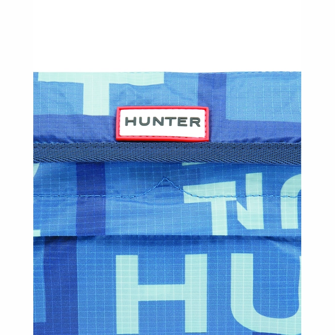 Shoulder Bag Hunter Original Packable Crossbody Gill Wave Blue Exploded Logo | Outdoorsupply.co.uk