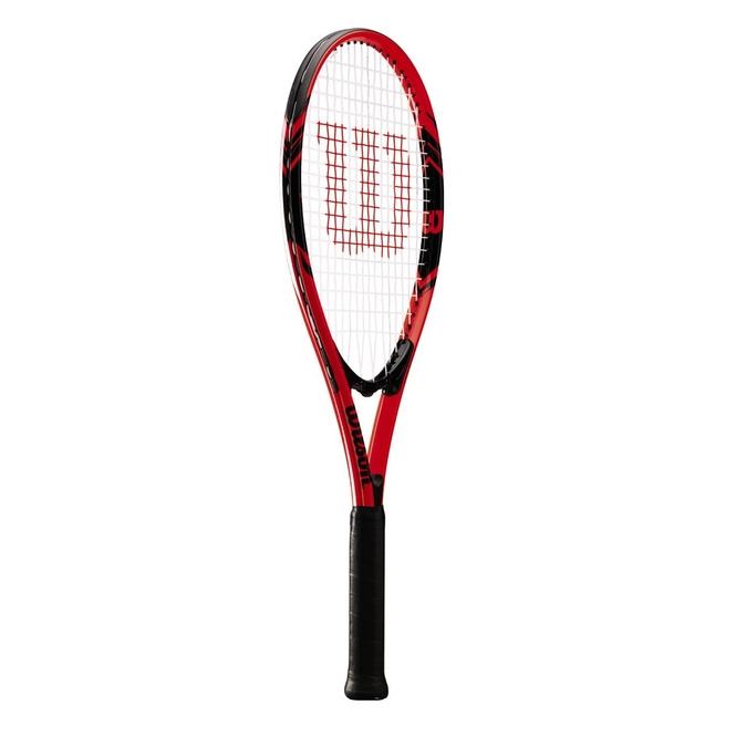 Raquette de Tennis Wilson Federer Red Black (Cordée) | Tennisplanet.fr