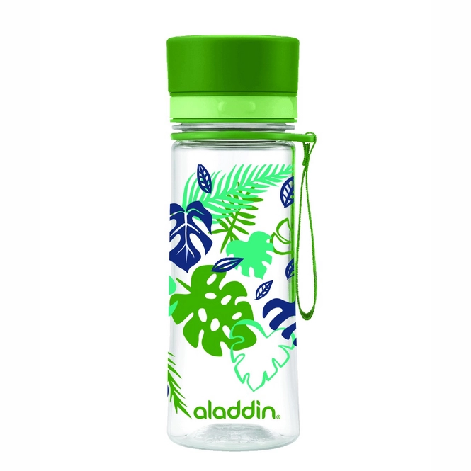 Water Bottle Aladdin Aveo Print Green 0.35L | Outdoorsupply.co.uk