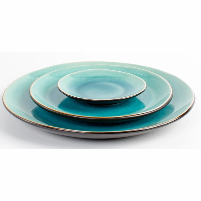 Assiette Creuse Gastro Sea blue Rond 26,5 cm (3-pièces) | Cuisineetcocotte