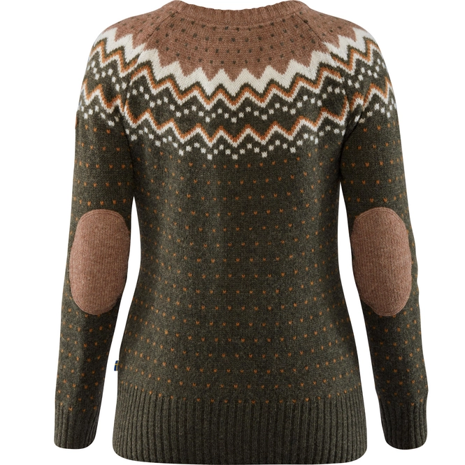 Pull Fjällräven Women Övik Knit Sweater Deep Forest | Equipementaventure