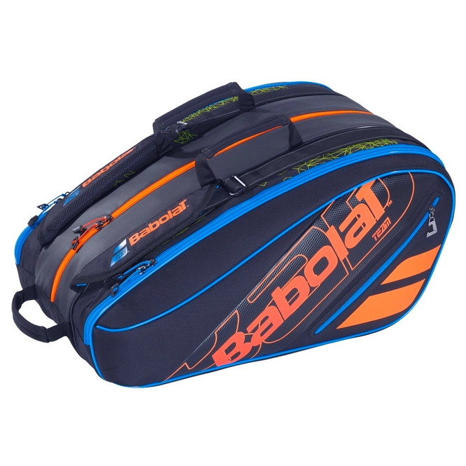 Padel Tas Babolat Team Padel Black Blue | Tennisplanet.nl