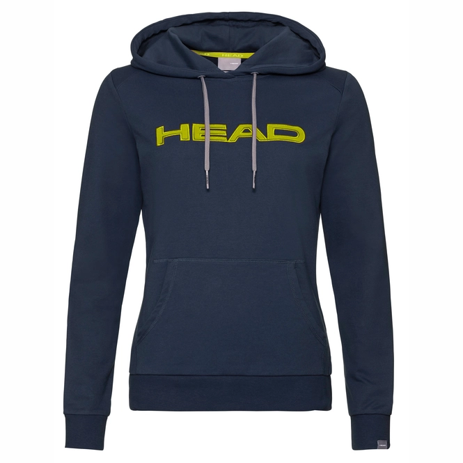 Tennis-Pullover HEAD Club Rosie Dark Blue Yellow Damen | Tennisplanet.de