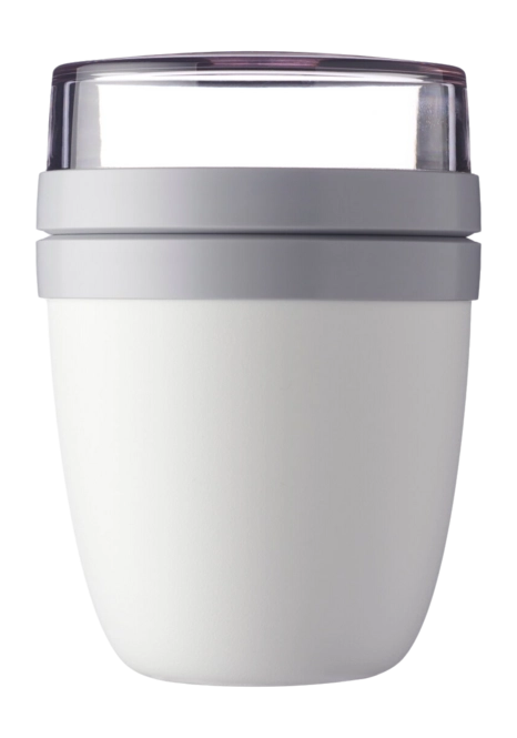Food Container Mepal On The Go Ellipse White 500 ml + 200 ml ...