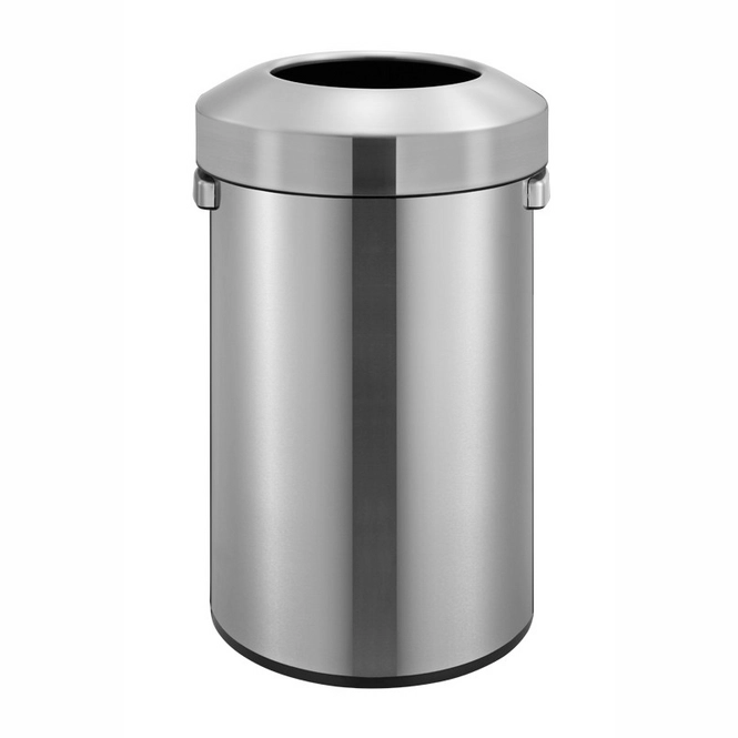 EKO Afvalbak Urban Trash Bin 60L Mat Inox | Prullenbakkenstore
