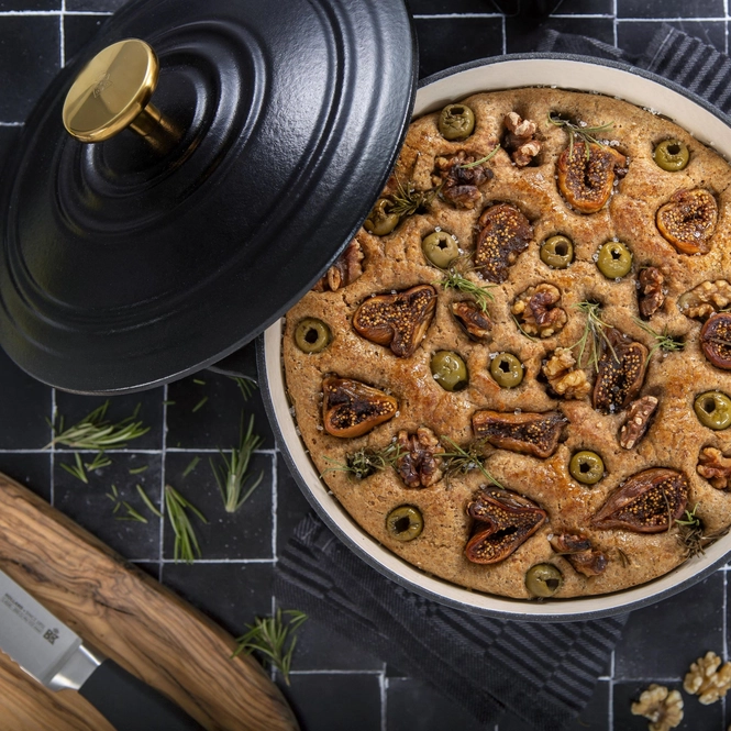 Braadpan BK Bourgogne Olive Green 24 cm | Kookexpert