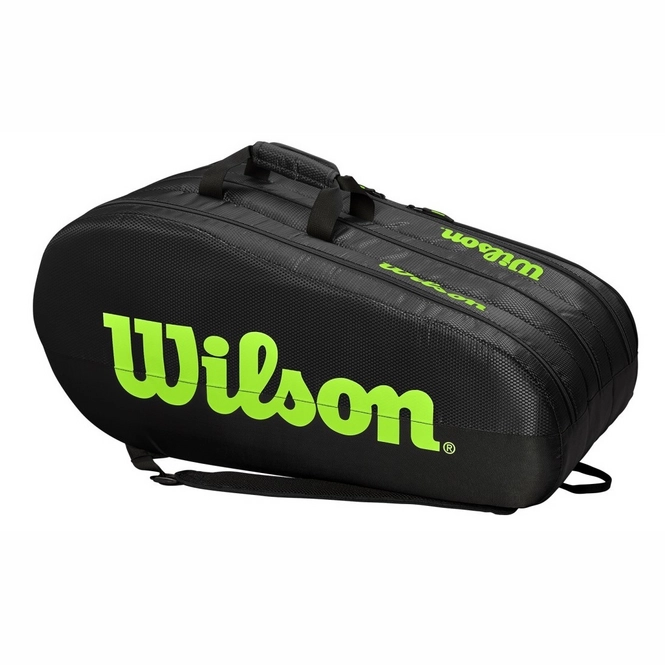 Tennistas Wilson Team 3 Competition Black Green | Tennisplanet.nl