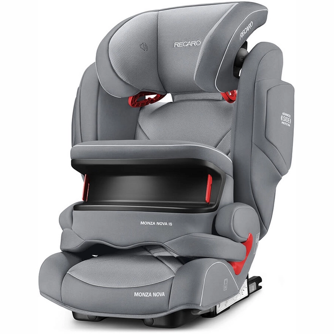 Recaro Autostoel Monza Nova IS Aluminium Grey | Autostoelstore