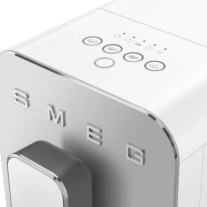 Machine à Expresso SMEG 50 Style BCC02 Fully Automatic White ...