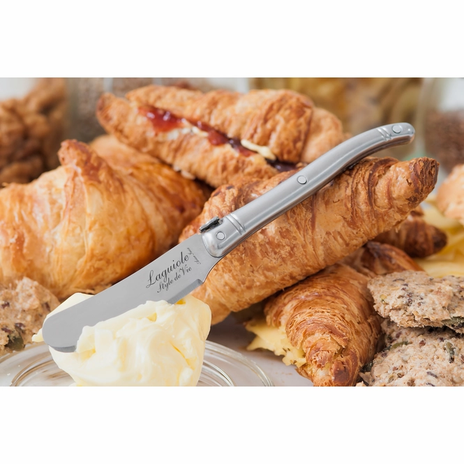 Botermes Laguiole Style de Vie Premium Line RVS (4-Delig) | Kookexpert