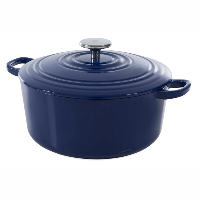 Braadpan BK Bourgogne Royal Blue 28 cm | Kookexpert