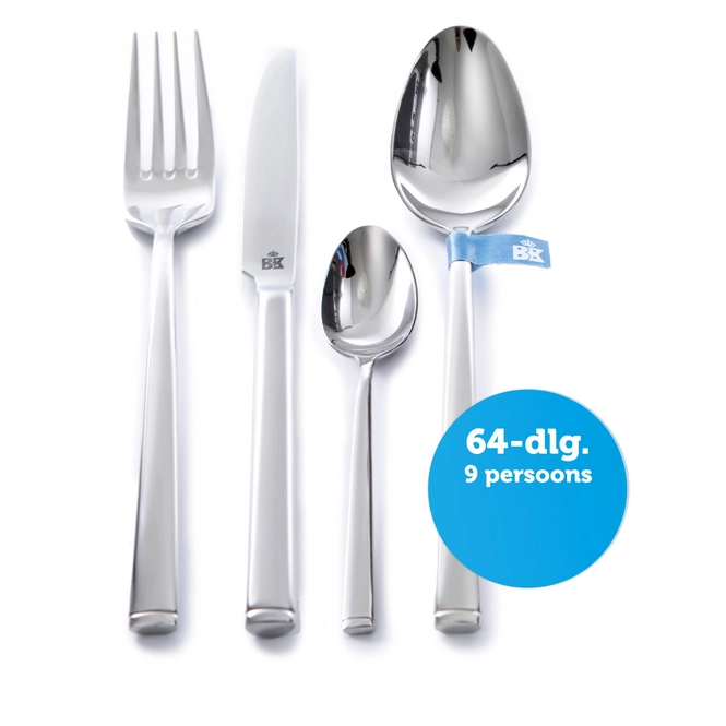 Bestekset BK Waal (64-delig) | Etrias.nl