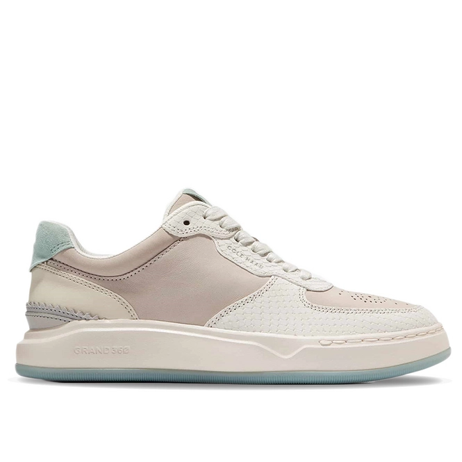 Cole Haan Women GrandPro Crossover Sneaker Dove Silver Birch Snake ...
