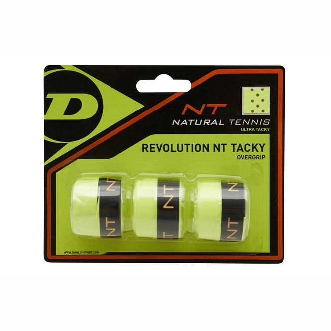 Grip Dunlop NT Tacky Overgrip Yellow | Tennisplanet.fr