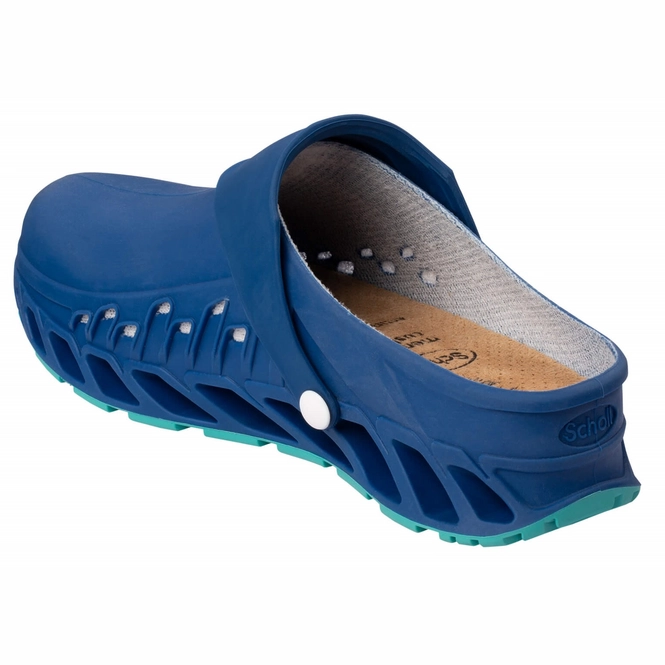 Sabots Scholl Unisex Evoflex Navy Blue | Sabotexpert