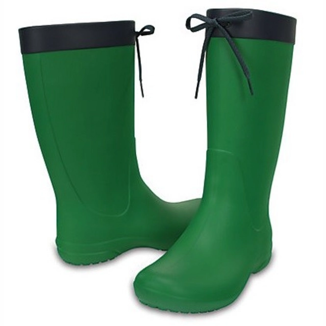 Botte de pluie Crocs Freesail Rain Boot Women Green | Bottespluie