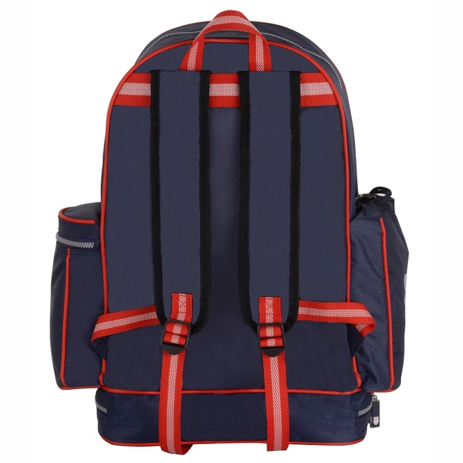 Tennisrugzak K Swiss Backpack Sr Ibiza Navy Red | Tennisplanet.nl