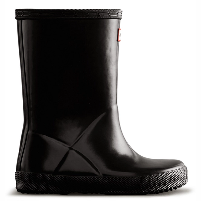 Bottes de Pluie Hunter Original Kids First Classic Gloss Black 22 ...