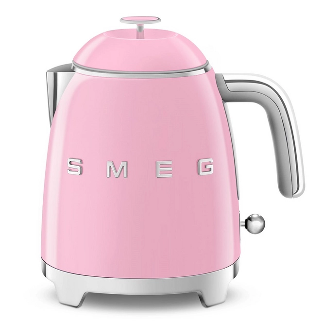 Mini Waterkoker Smeg 50 Style KLF05 Roze | Kookexpert