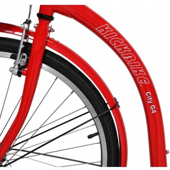 Step Kickbike City G4 Red + Basket | Steppenstore