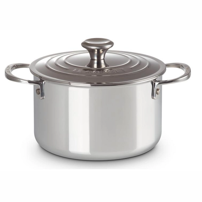 Kookpan Le Creuset RVS Plus 18 cm | Kookexpert