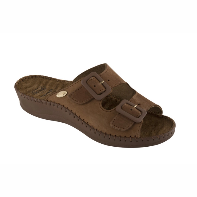 Sandales Scholl Women Weekend Tan | Sabotexpert