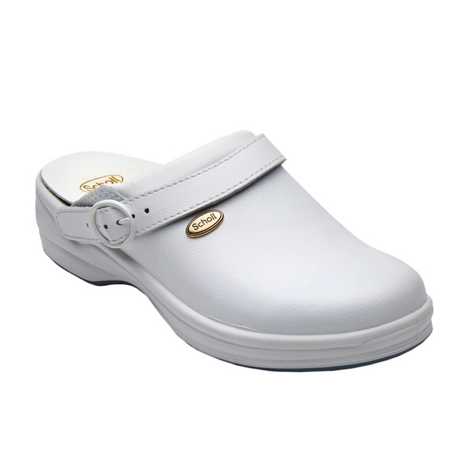 Sabot Médical Scholl Unisex New Bonus White | Sabotexpert