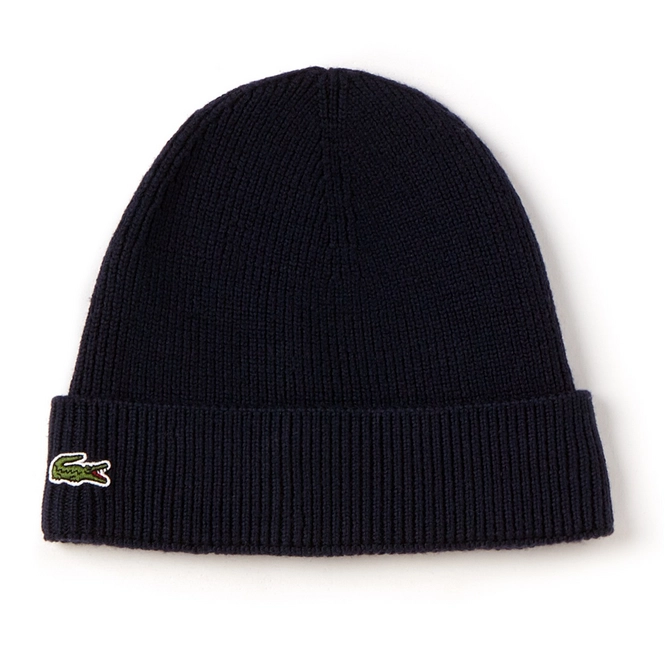Bonnet Lacoste 2G4B Knitted Cap Marine | Tennisplanet.fr