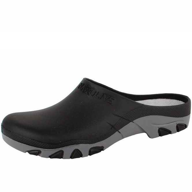 Sabot de Jardin Natulive Homme Sebs Noir | Sabotexpert