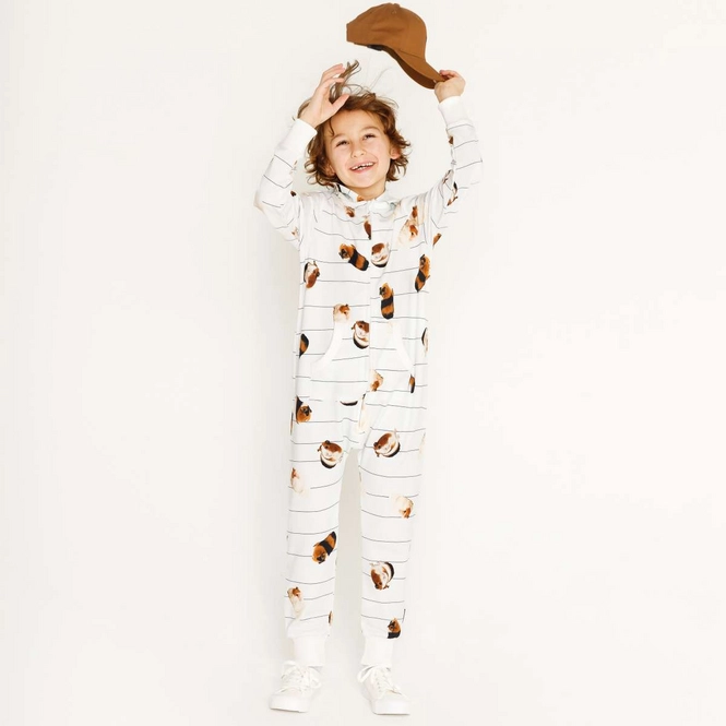 Onesie SNURK Kids Cavia White | Bedsupply