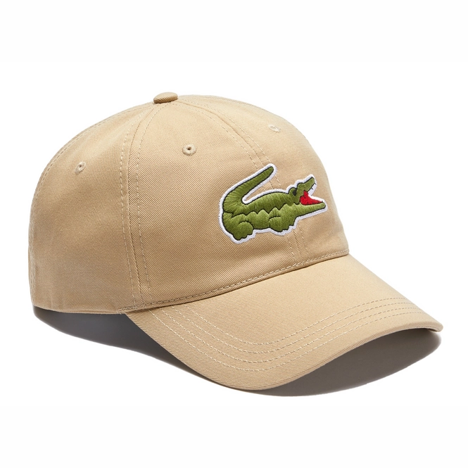 Cap Lacoste RK4711 Oversized Beige | Tennisplanet.co.uk