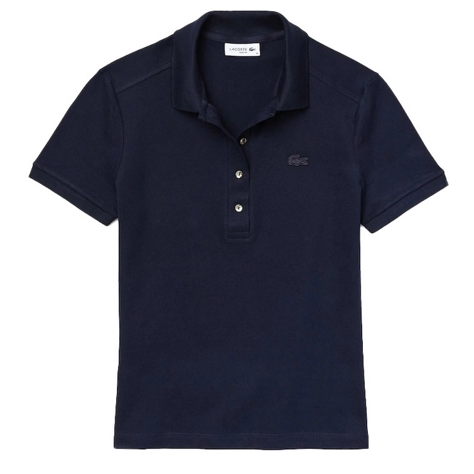 Poloshirt Lacoste PF5462 Slim Fit Navy Damen | Tennisplanet.de